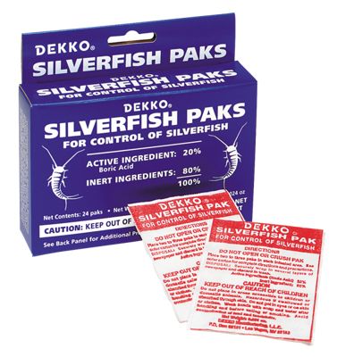 Silverfish Packs With Boric Acid | Safely Kill Silver Fish