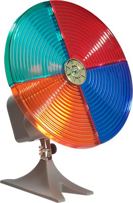 Rotating Color Wheel | 4-Color Wheel